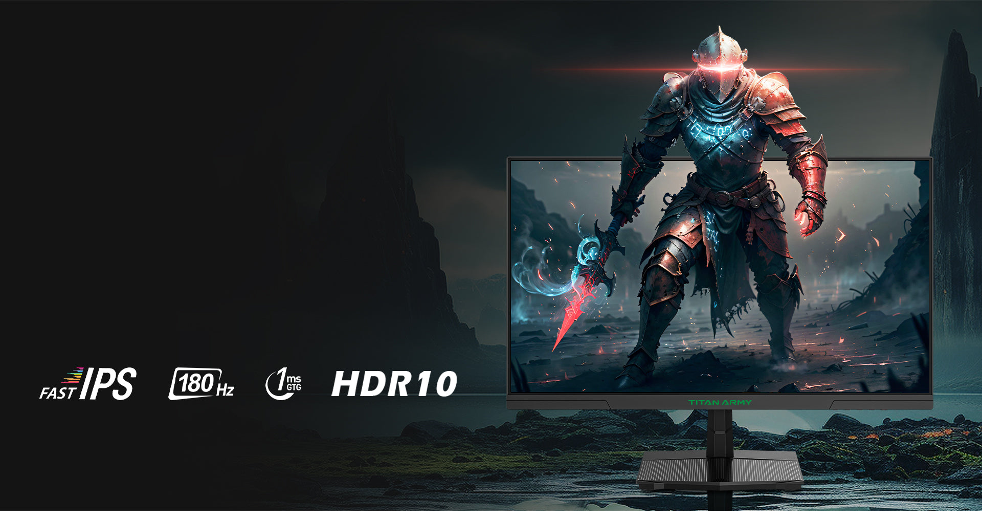TITAN ARMY P2510G Gaming Monitor – TITAN-ARMY