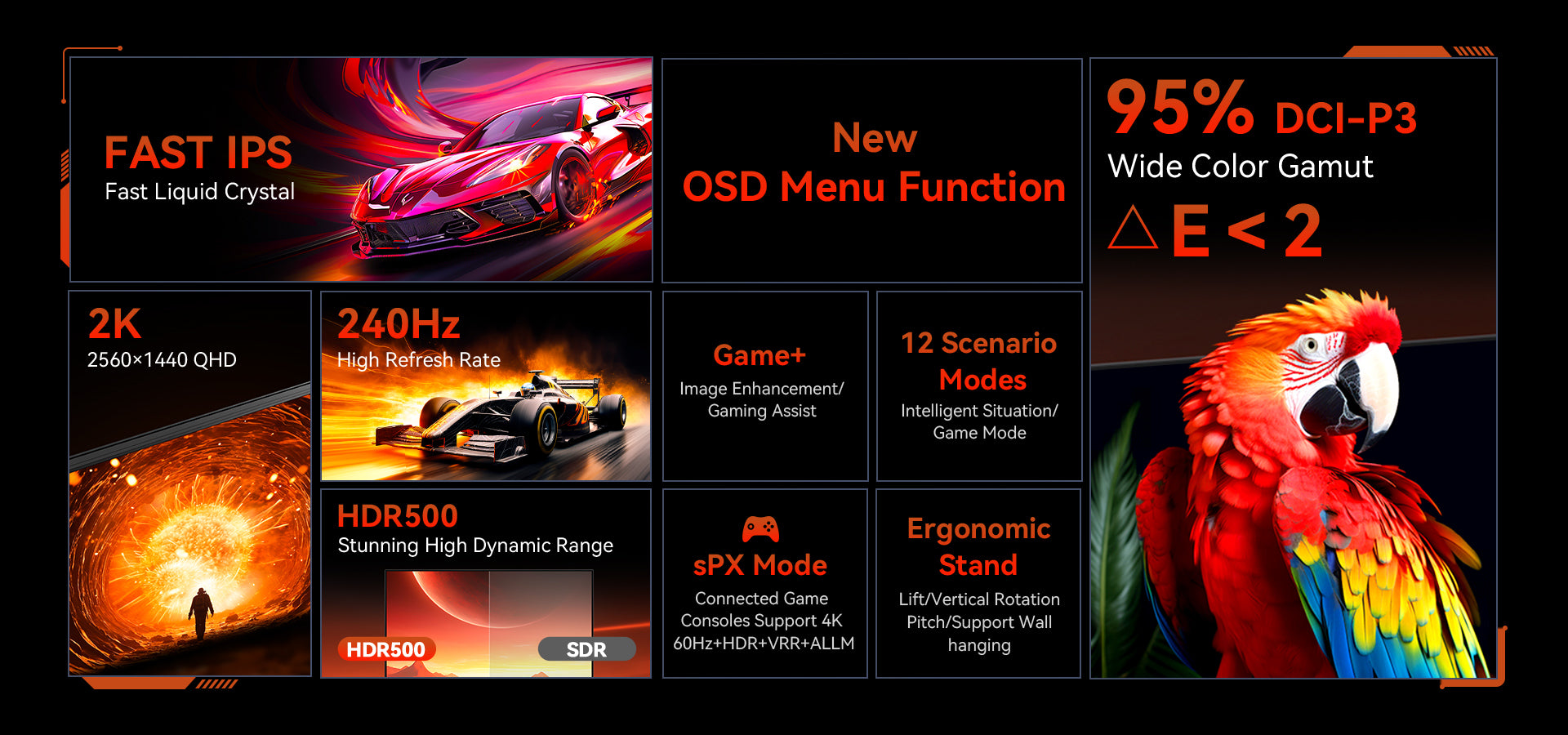 TITAN ARMY P2510S PLUS Gaming Monitor – TITAN-ARMY