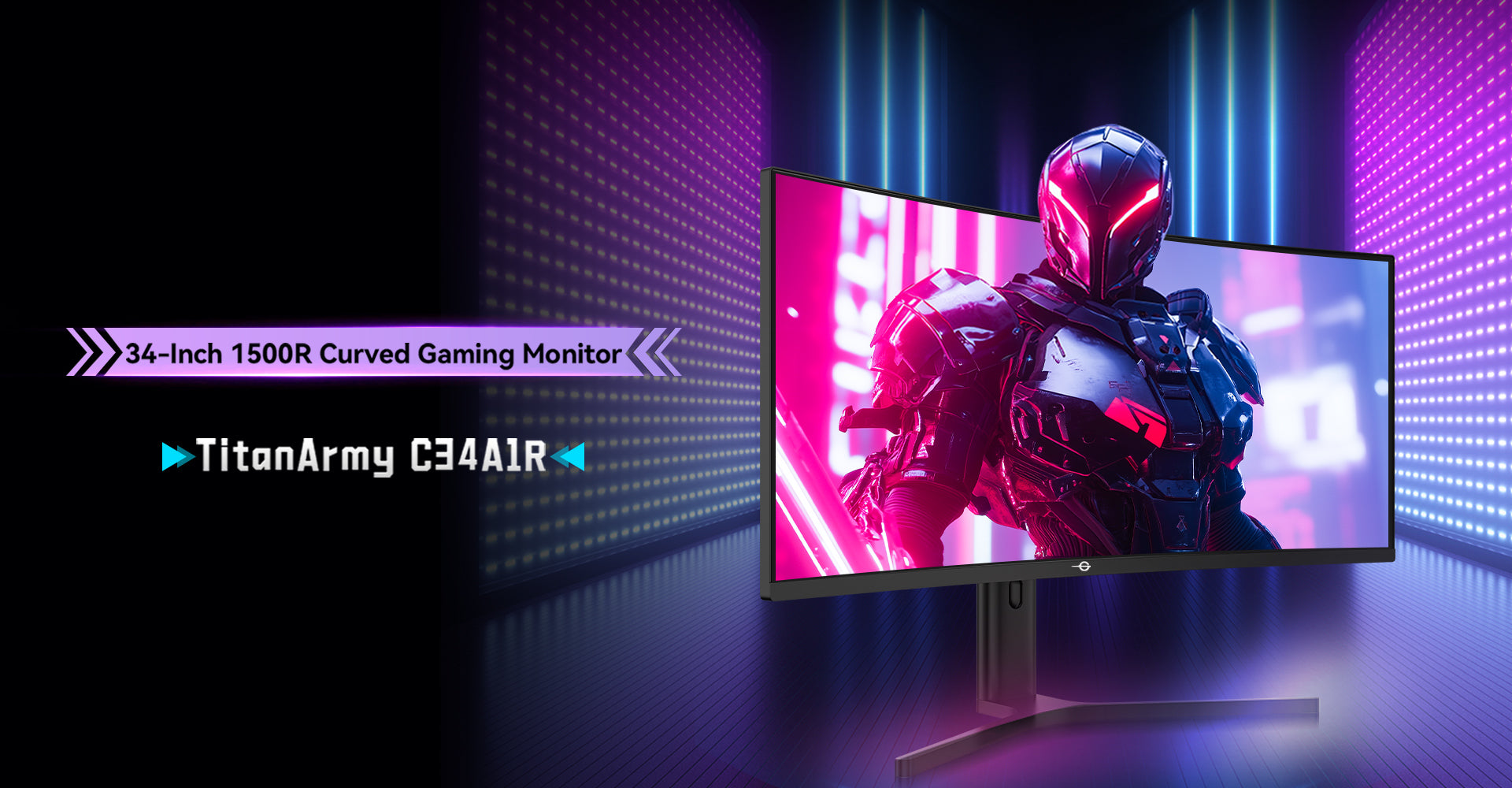 TITAN ARMY C34A1R Gaming Monitor – TITAN-ARMY