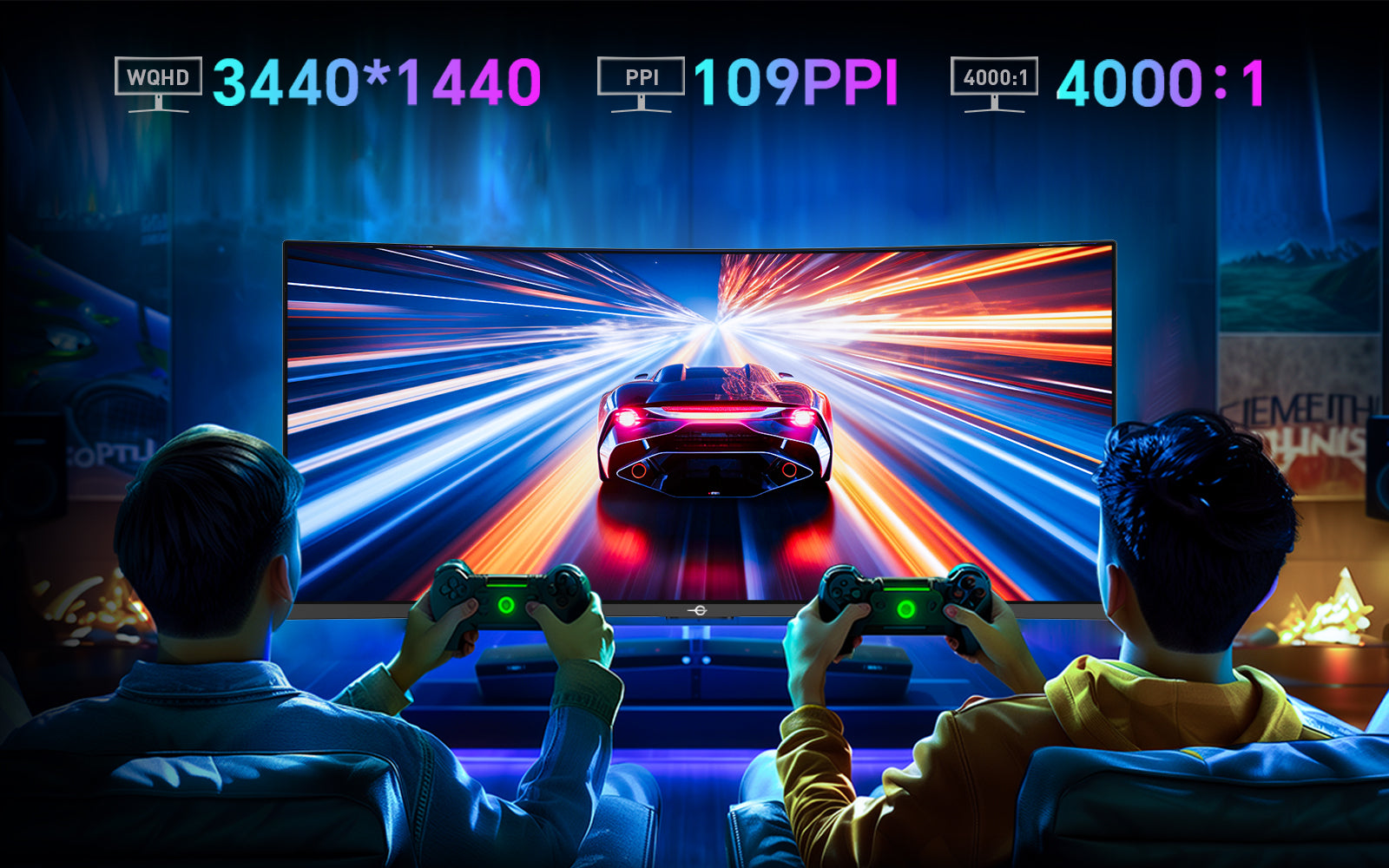 TITAN ARMY C34A1R Gaming Monitor – TITAN-ARMY